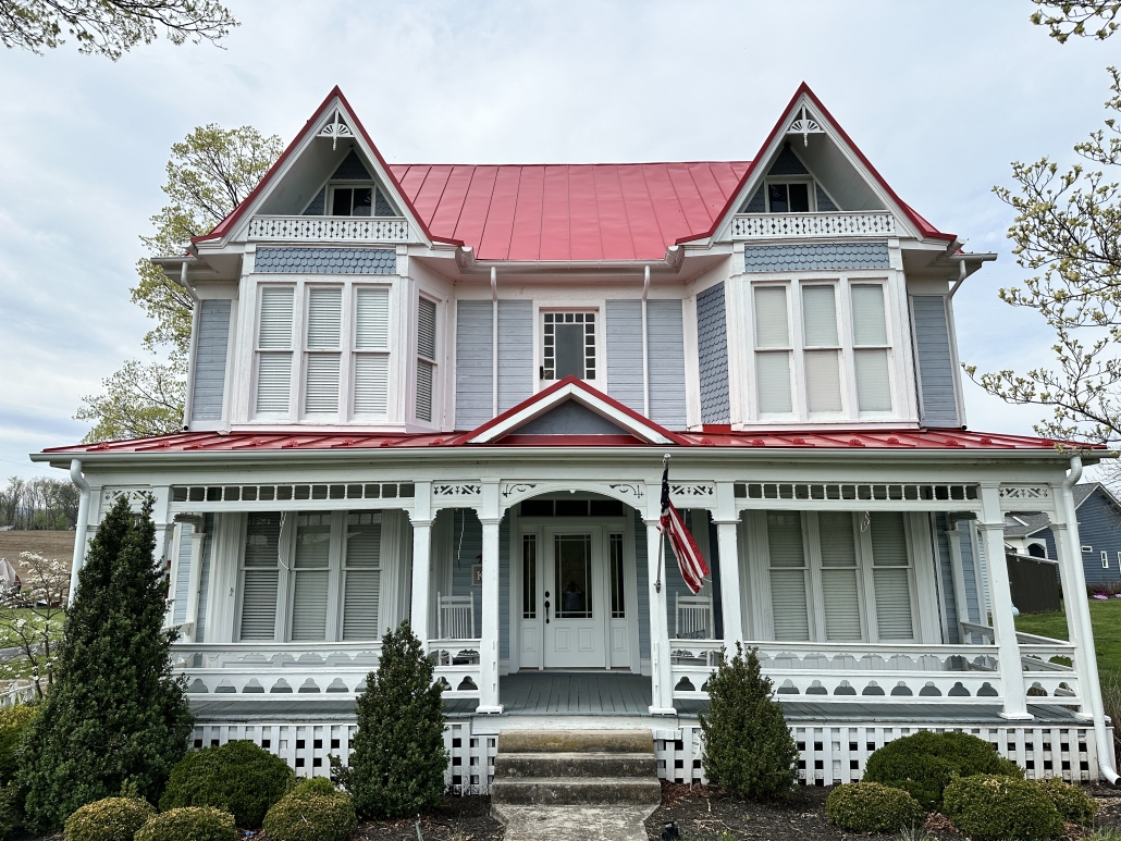 Metal Roof & Gutters For Historic Home | Singers Glen, VA